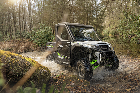 Kawasaki Introduces Two New Lines of Off-Road 4-Wheelers: The RIDGE and ...