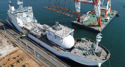 Kawasaki Completes Installation of Liquefied Hydrogen Storage Tank for ...
