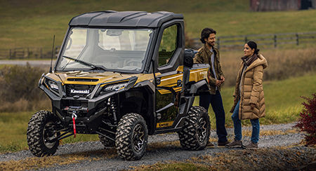 Kawasaki Introduces Two New Lines of Off-Road 4-Wheelers: The RIDGE and ...